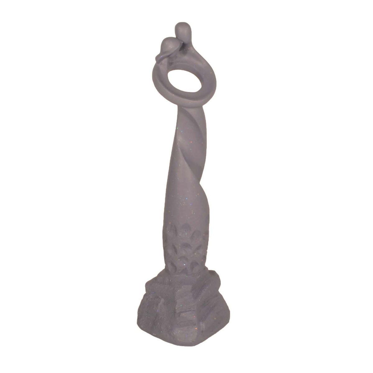 Solstice Sculptures Romantic Twist 62Cm Grey Shimmer Statue– Ruby's ...
